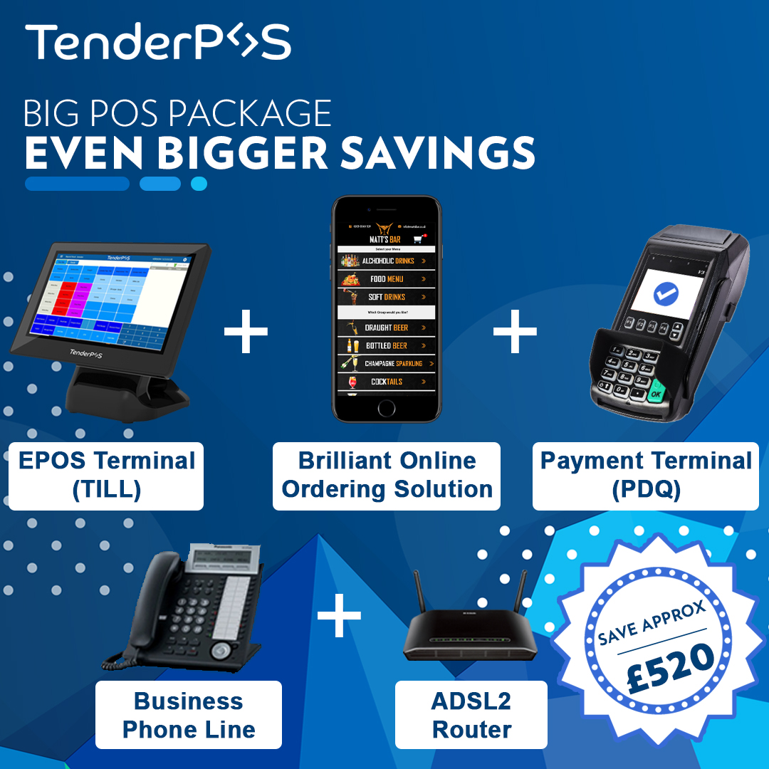 TenderPOS Big POS Package - TenderPOS | Simply Brilliant POS For Your ...